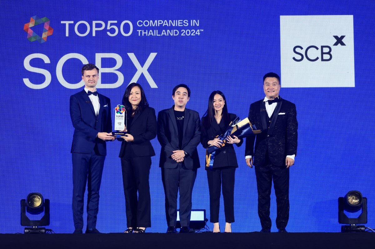 SCBX ติดอันดับ 18 จาก 50 บริษัทในประเทศไทย ที่คนรุ่นใหม่อยากร่วมงานด้วย | SCBX