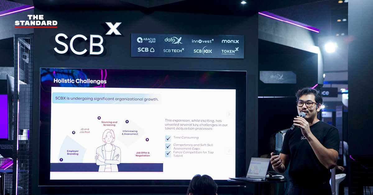 AI ช่วยลดเวลาและต้นทุนในการหา ‘คนที่ใช่’ ของฝ่ายบุคคลให้องค์กร | SCBX