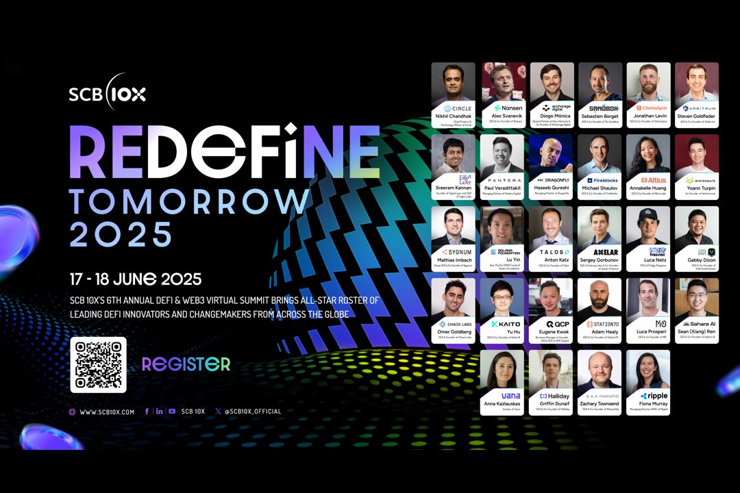 SCB 10X Announces 6th Annual REDeFiNE TOMORROW 2025 | SCBX